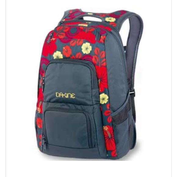 Dakine | Bags | Dakine Jewel Backpack Charcoalisland Floral | Poshmark